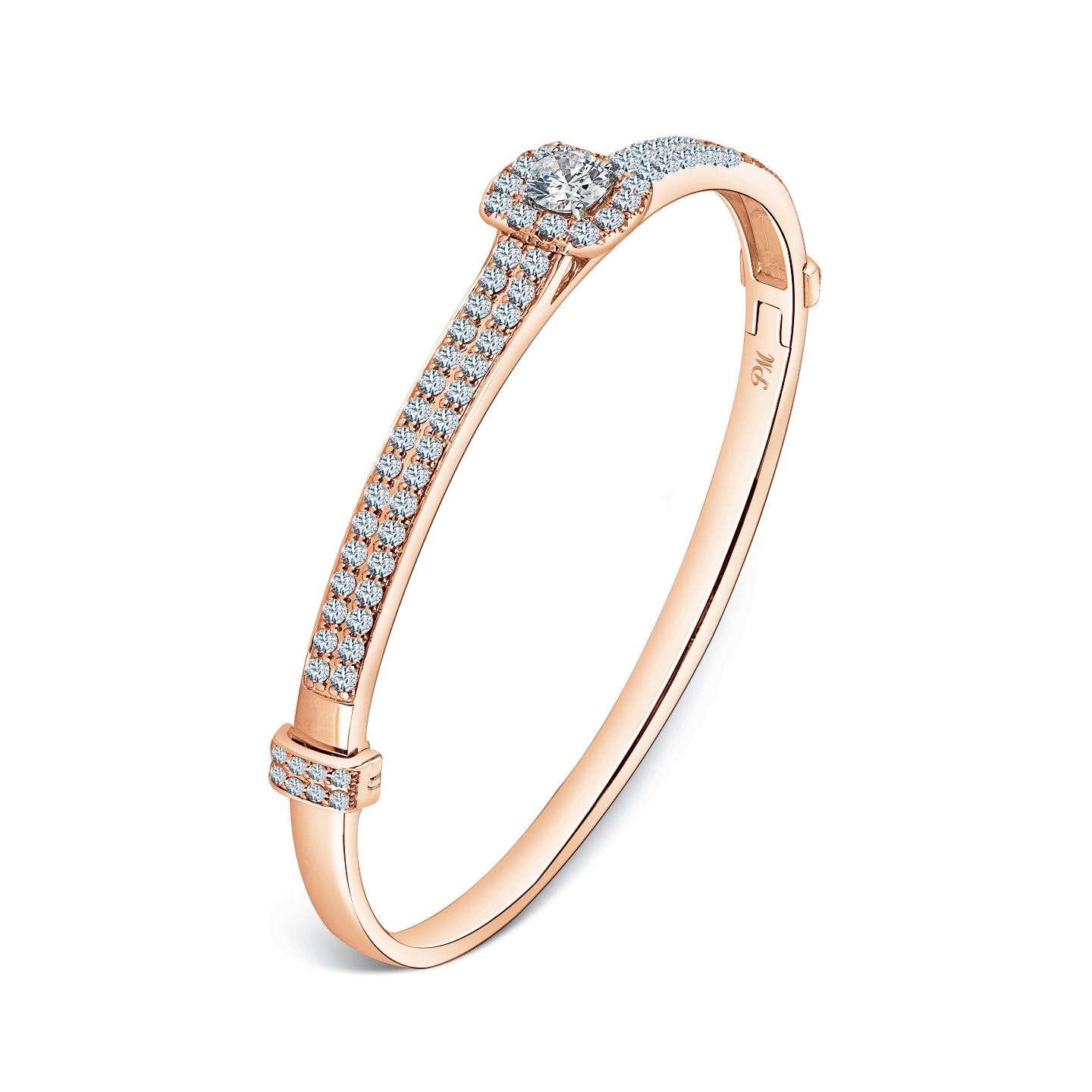 Perfect Match II T Diamond Bangle - Meyson Jewellery