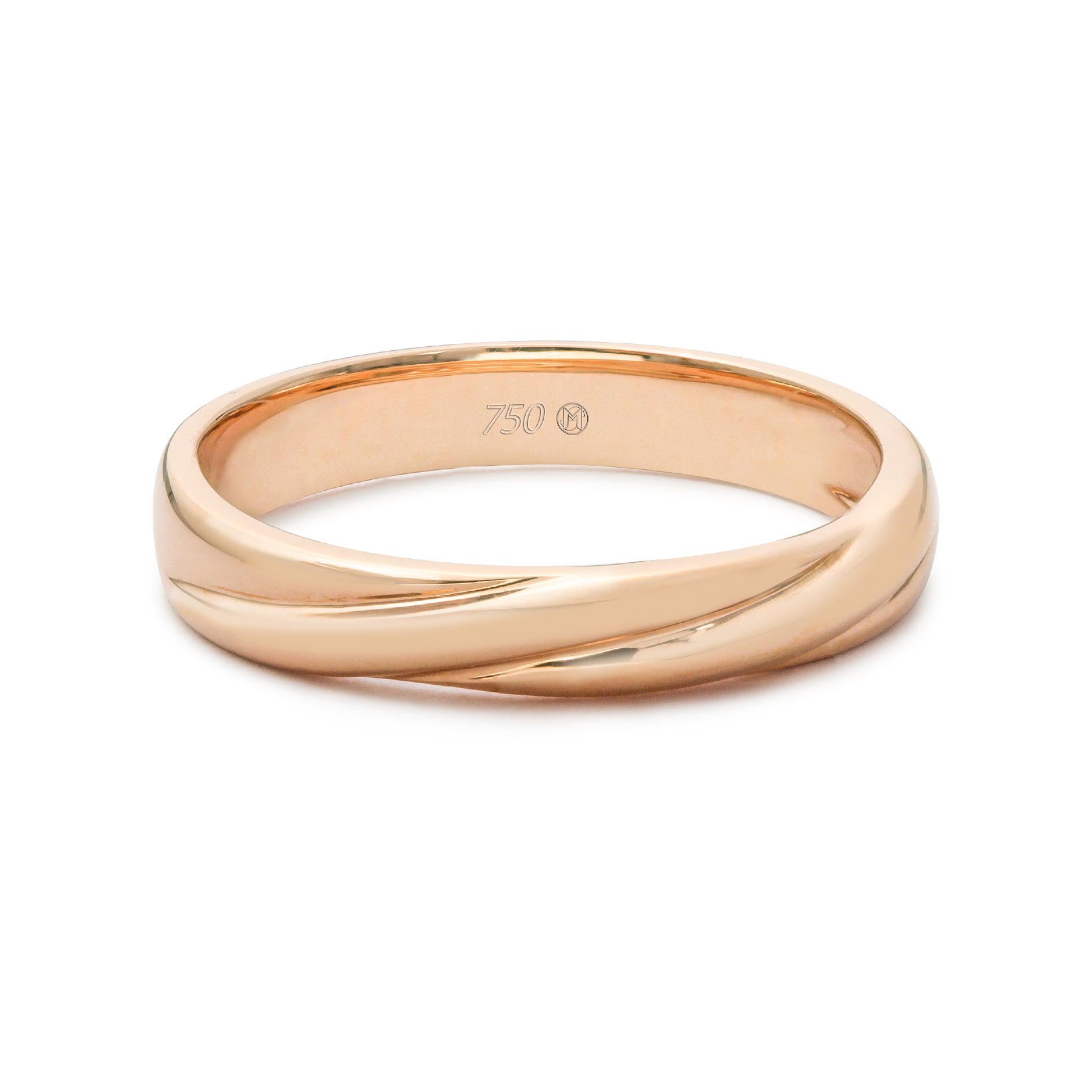 18K Gold Love Entwined Diamond Ring - Meyson Jewellery