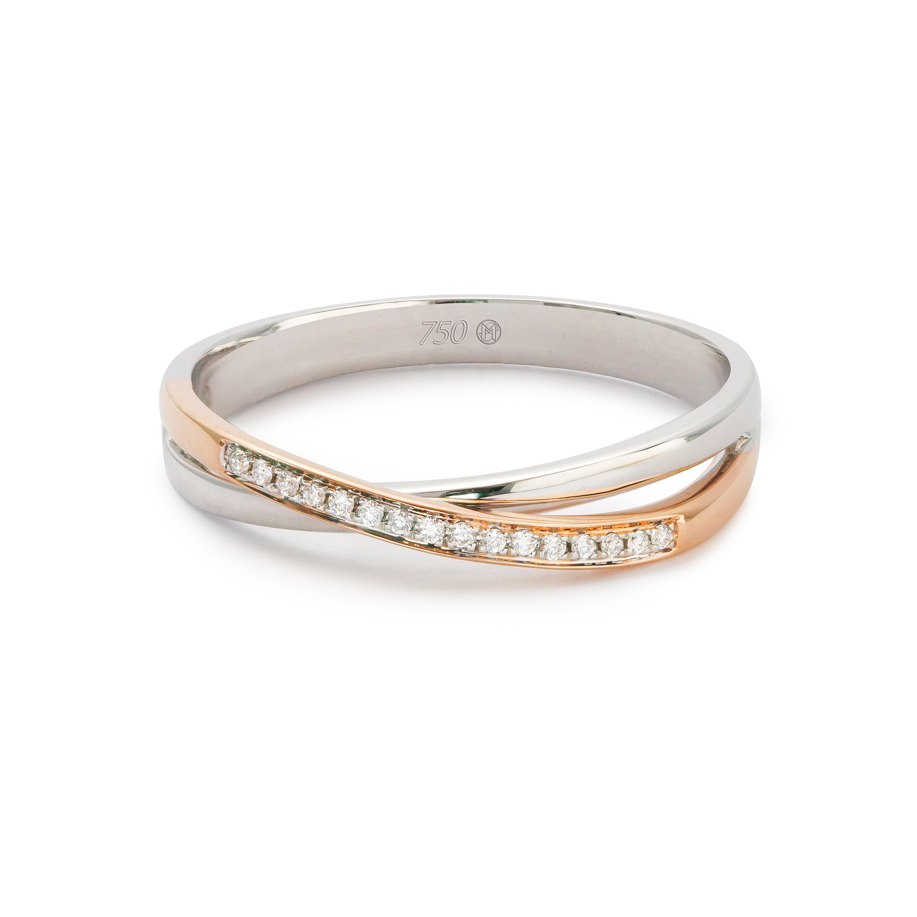 18K Gold Diamond Ring - Meyson Jewellery