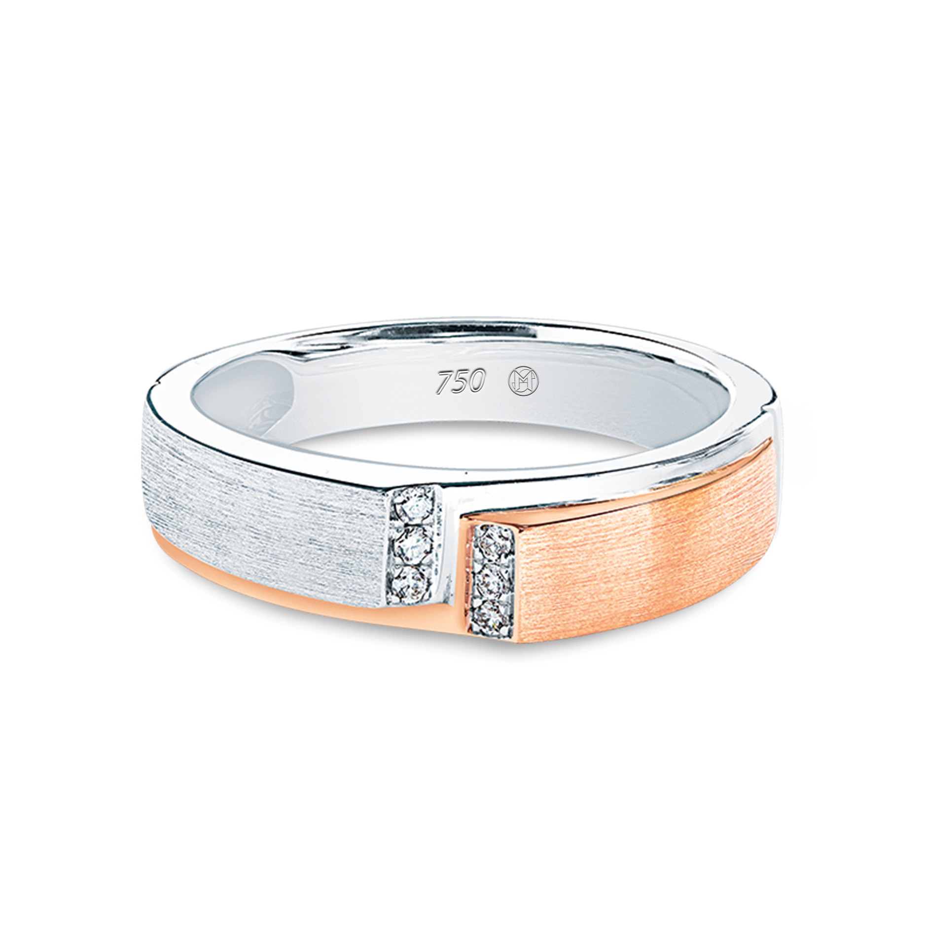 18K Gold Diamond Men's Ring - Meyson Jewellery