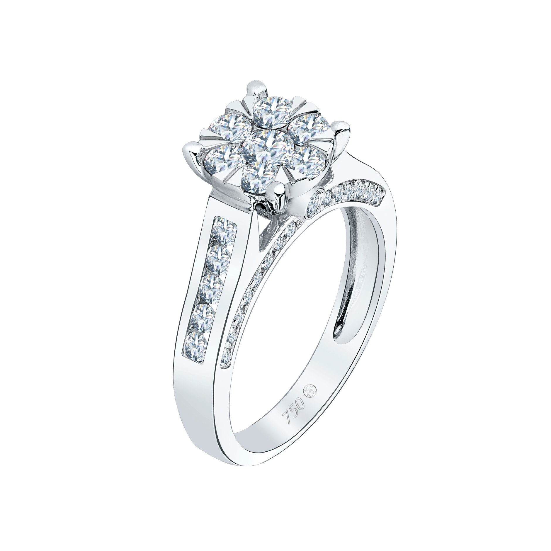 51 to 54pcs Diamond 18K Gold - Meyson Jewellery