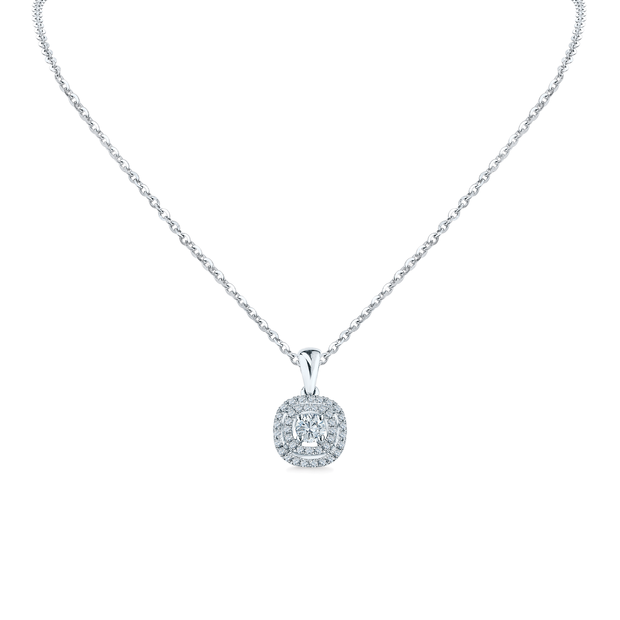 18K Gold Diamond Pendant - Meyson Jewellery